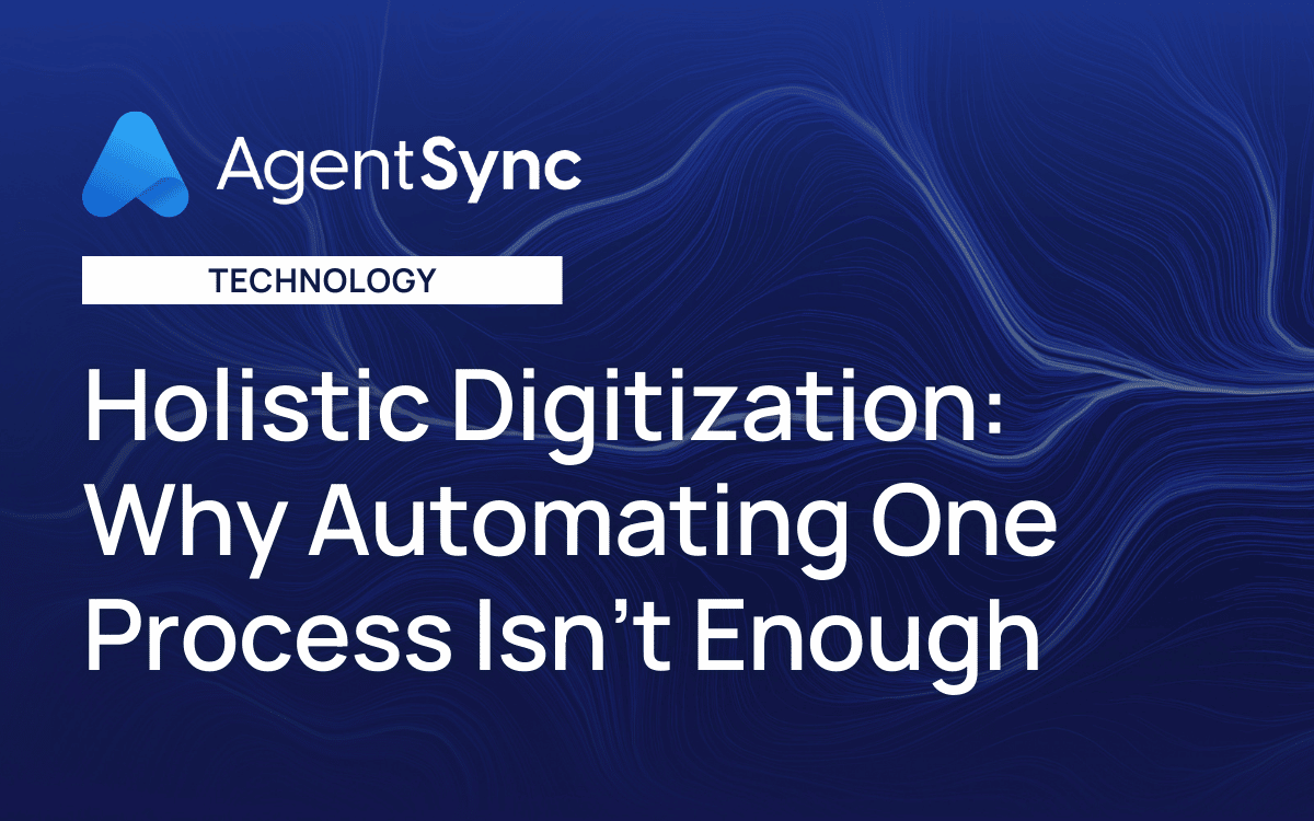 Holistic Insurance Digitization: Why Automating One Process Isn’t ...