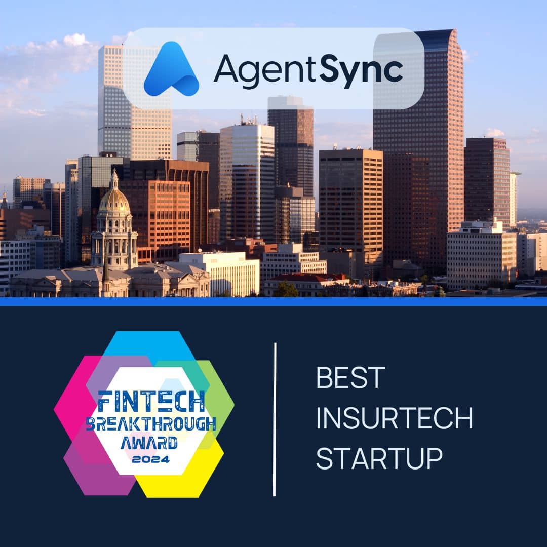 AgentSync Named “Best InsurTech Startup” In 8th Annual FinTech Breakthrough Awards | AgentSync
